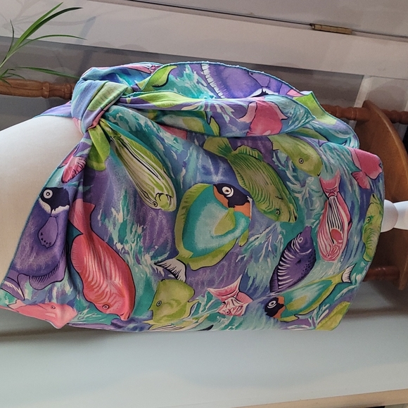 Diane Von Furstenberg | Swim | Diane Von Furstenberg Fish Swim Sarong ...